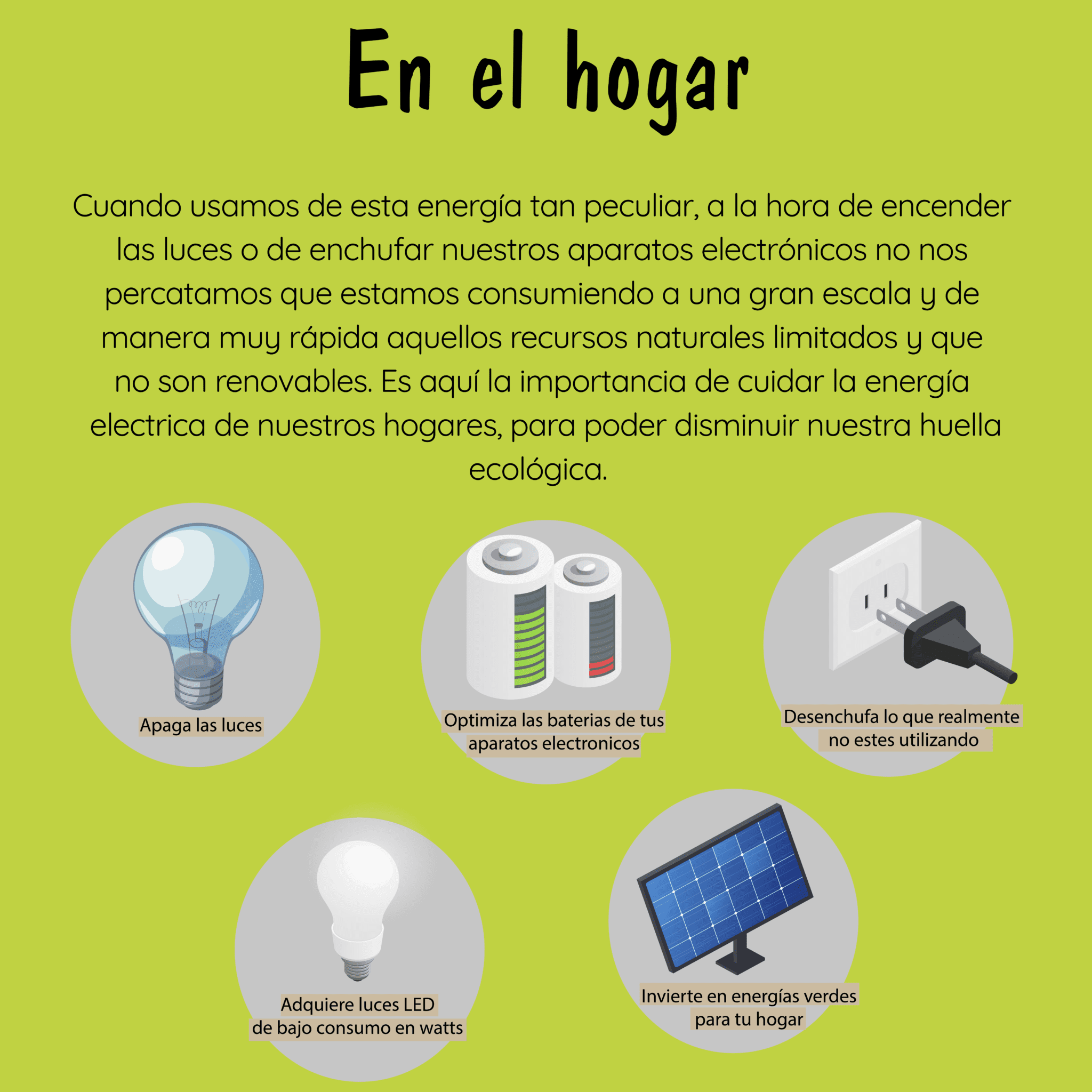 ¿qué Impacto Tiene El Cuidado De La Electricidad