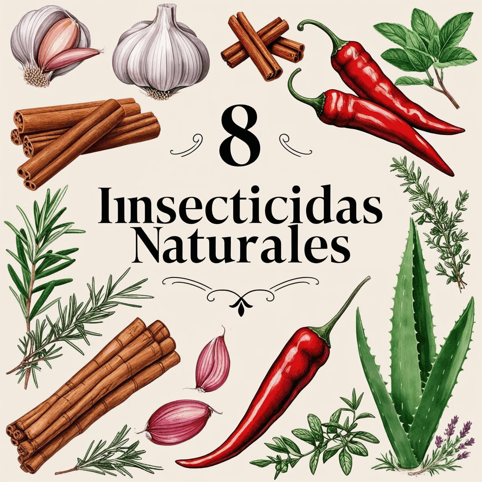 Insecticidas naturales para plantas; hacia la sostenibilidad