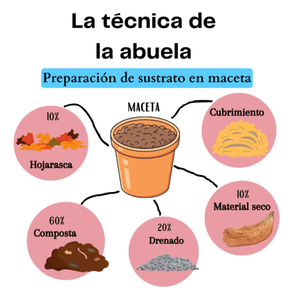 ¿Cómo preparar sustrato para plantas en maceta?
